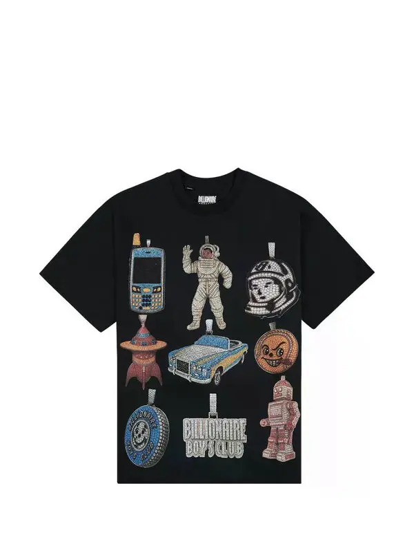 BILLIONAIRE BOYS CLUB Icy Graphic-print T-shirt - Black