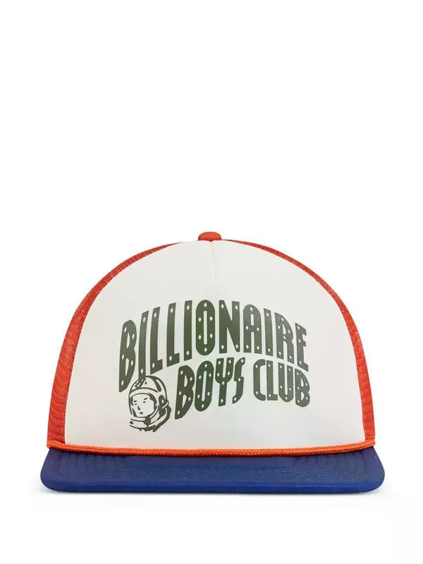 BILLIONAIRE BOYS CLUB Logo-print Mesh-panel Baseball Cap - White