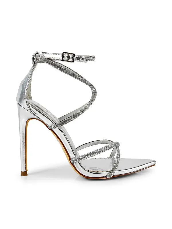 Frederick's Of Hollywood Laurent Rhinestone Heel