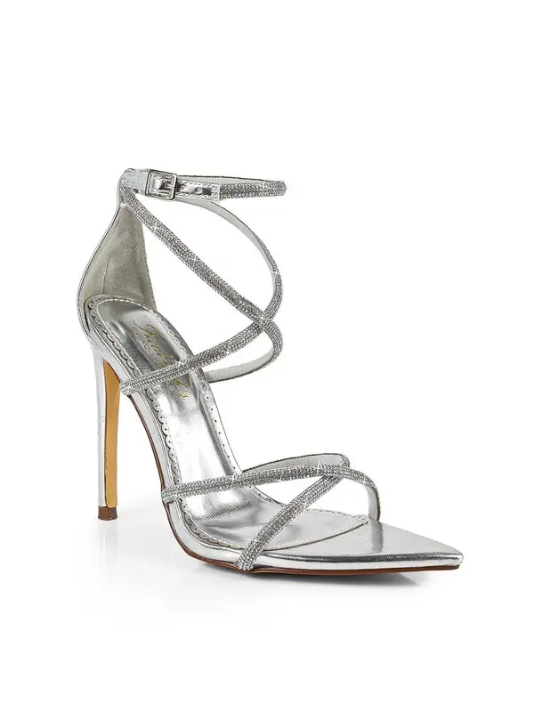 Frederick's Of Hollywood Laurent Rhinestone Heel