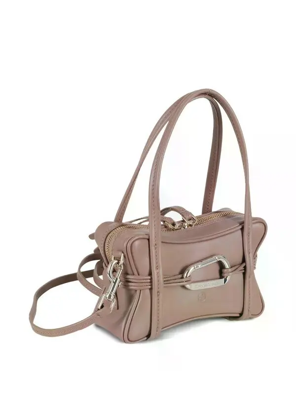 BIASIA Mini Edwige 4ever Leather Tote Bag - Neutrals