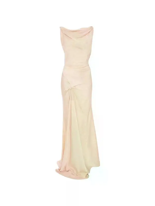Victoria Beckham Posy Maxi Dress - Neutrals