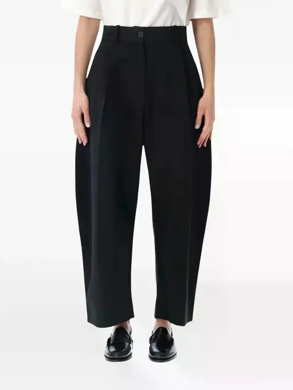 Studio Nicholson Minos Pleated Trousers - Black