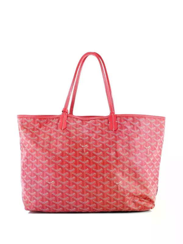 Goyard Saint Louis Coated Canvas Gm Tote Bag - Red