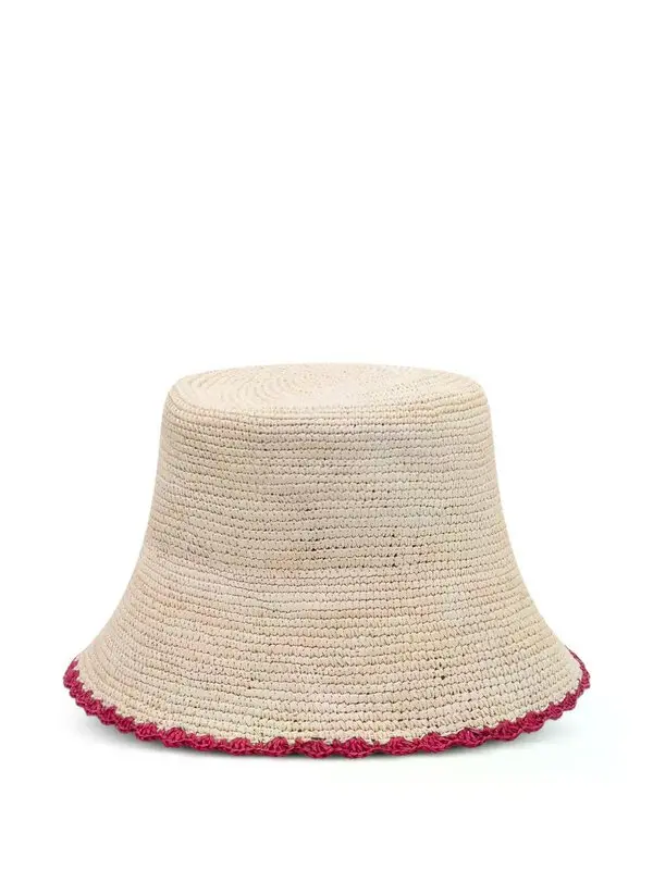 AMOR Y MEZCAL Sierra Bucket Hat - Neutrals