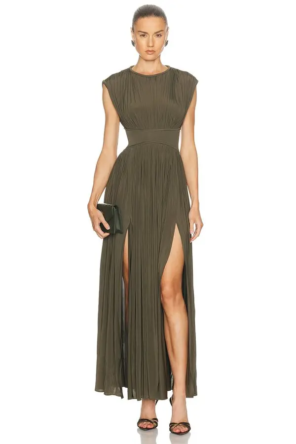 Zimmermann Luna Slinky Jersey Dress