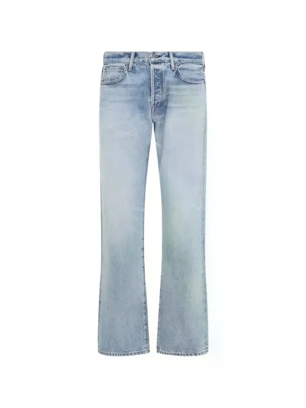 TOM FORD Logo-patch Jeans - Blue