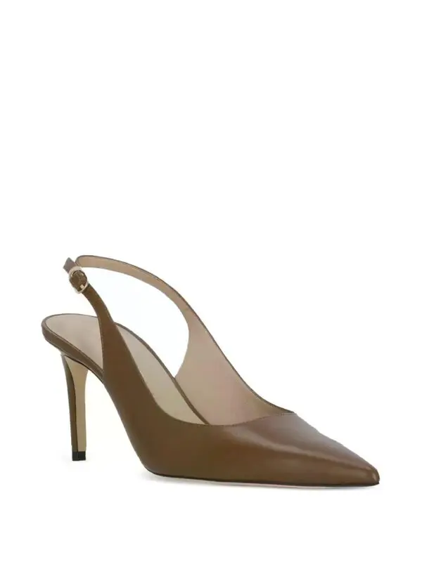 STUART WEITZMAN Power Slingback Pumps - Brown