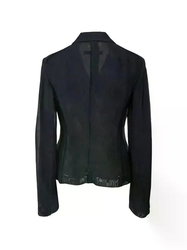 JIL SANDER Raw Edge Single-breasted Blazer