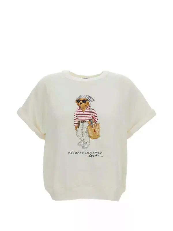 Polo Ralph Lauren Polo Bear Printed T-shirt - White