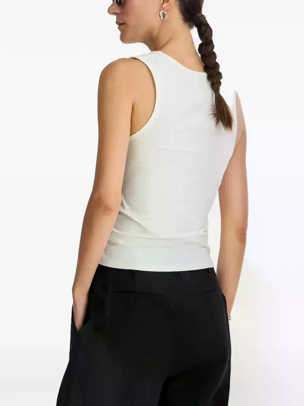 APIECE APART Ribbed Scoop-neck Tank Top