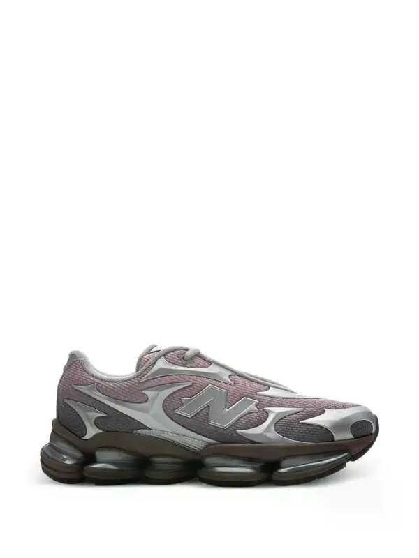 NEW BALANCE Abzorb 2000 Metallic-effect Sneakers - Pink