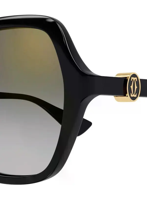 Cartier Geometric-frame Sunglasses