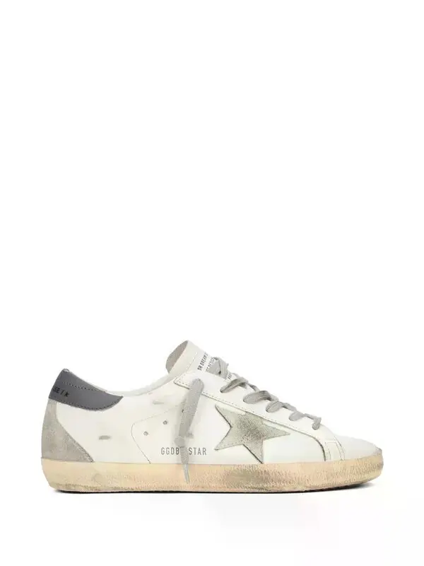 GOLDEN GOOSE Super-star Lace-up Sneakers - Neutrals