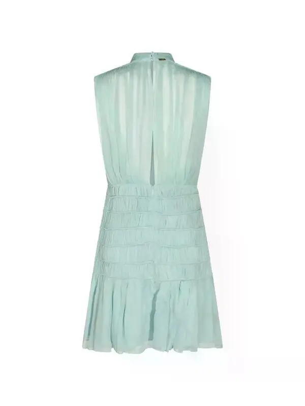 TWINSET Sleeveless Mini Dress - Blue