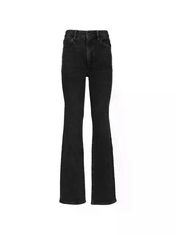 FRAME The Ruler Bootcut Jeans - Black