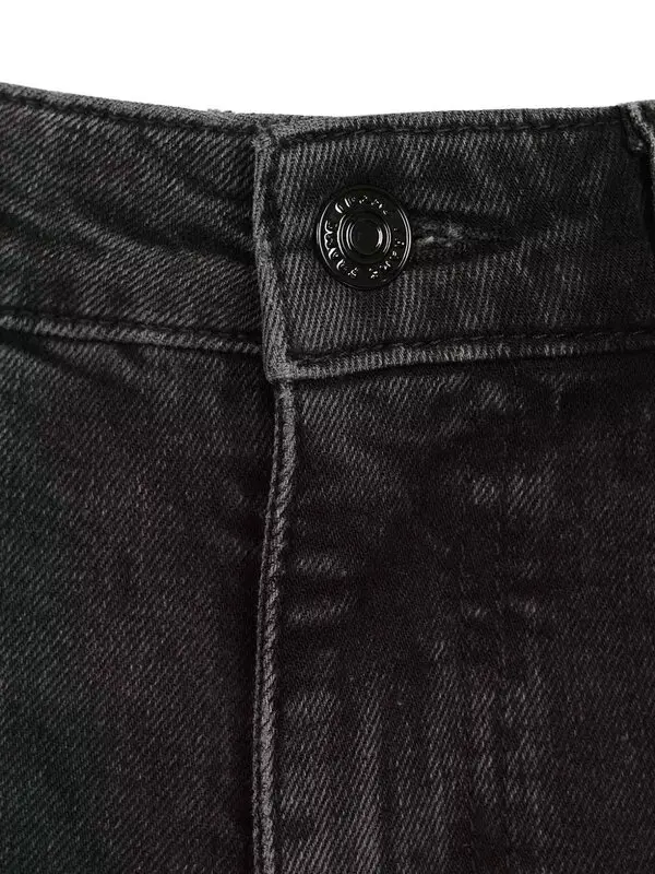 FRAME The Ruler Bootcut Jeans - Black