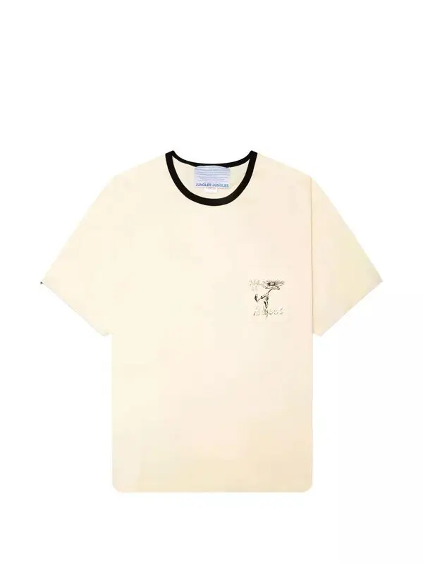 JUNGLES JUNGLES Graphic-print Pocket T-shirt
