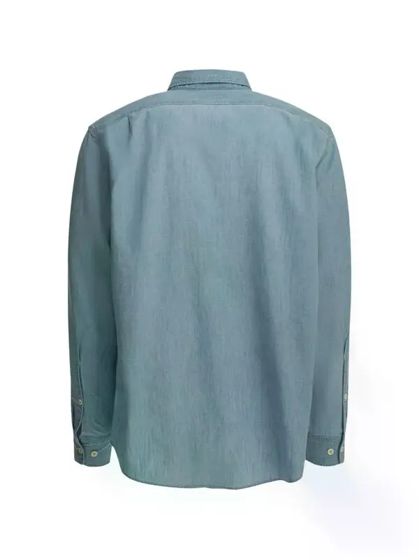 Filson Chambray Cpo Denim Shirt - Blue
