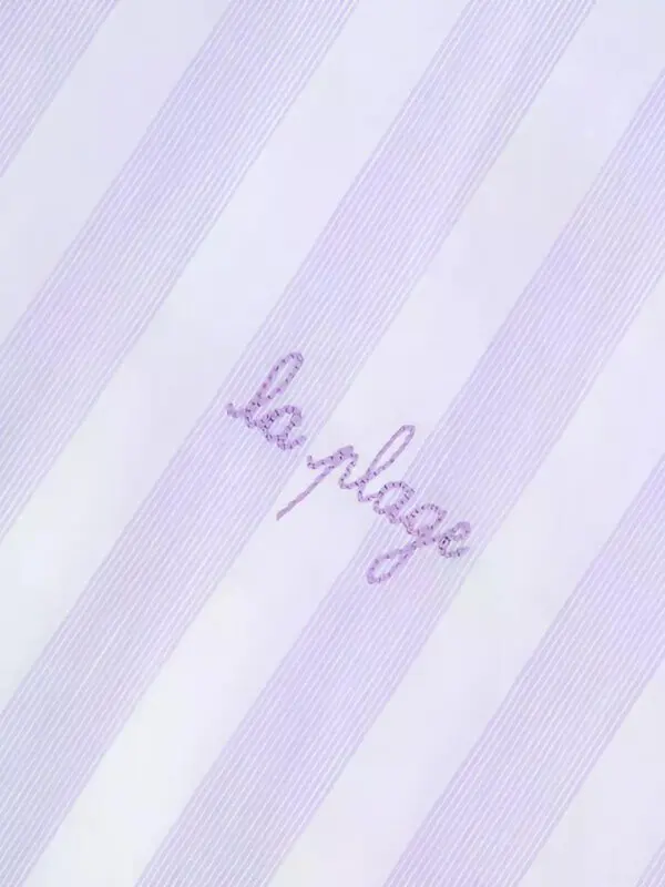 Maison Labiche La Plage Striped Shirt - Pink