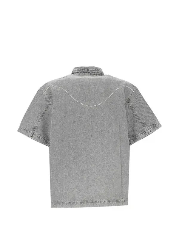 GARCIAS Stud-embellished Denim Shirt
