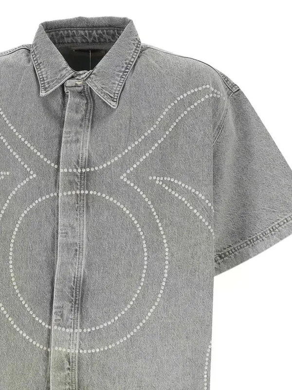GARCIAS Stud-embellished Denim Shirt