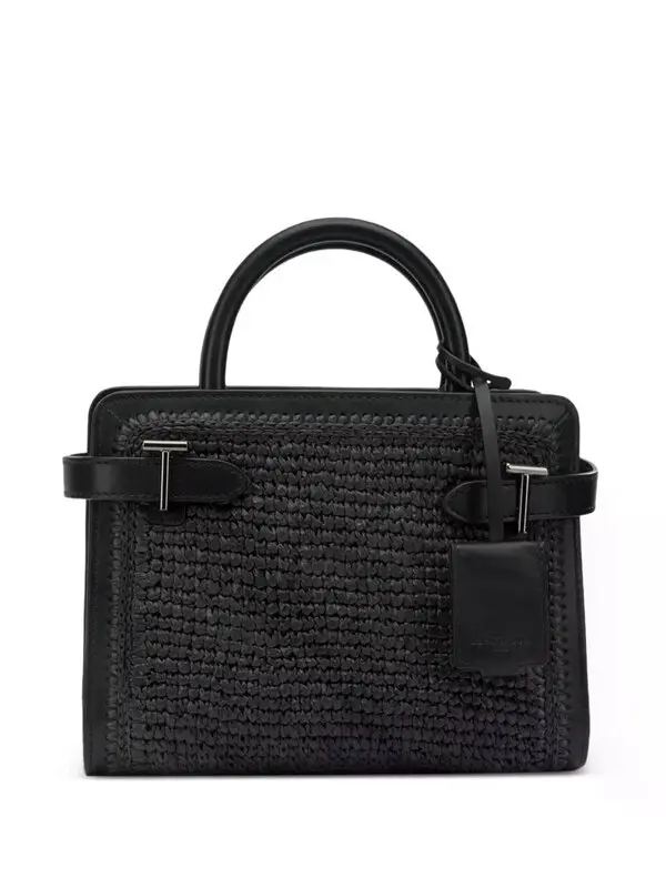 LE TANNEUR Top-handle Tote Bag - Black