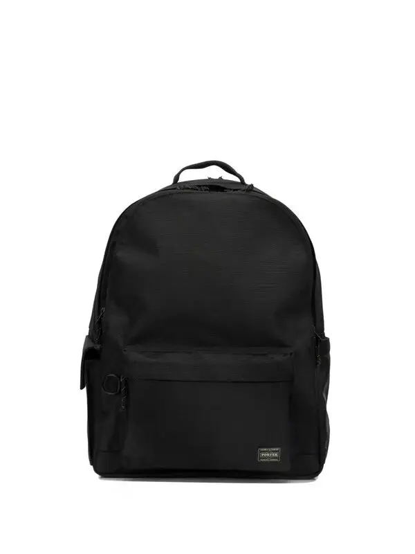 PORTER-YOSHIDA & CO Logo-patch Backpack - Black