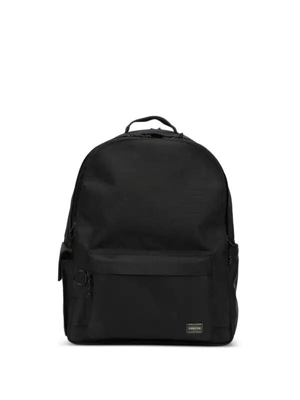 PORTER-YOSHIDA & CO Logo-patch Backpack - Black
