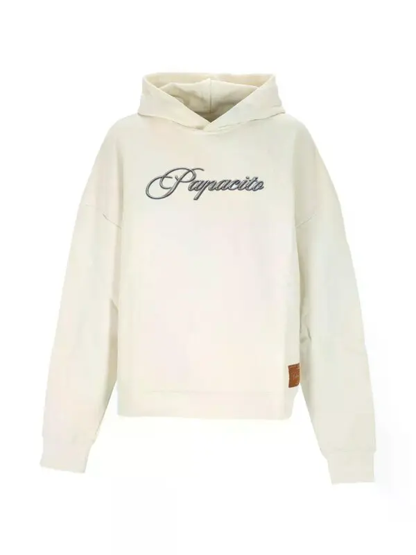GARCIAS Papacito Logo-print Hoodie - Neutrals