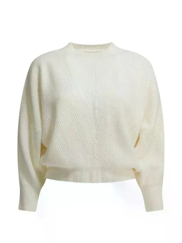 SA SU PHI Ribbed-knit Cashmere Sweater - Neutrals