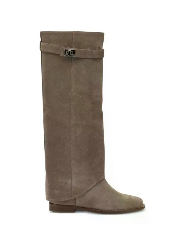 VIA ROMA 15 Suede Boots - Brown
