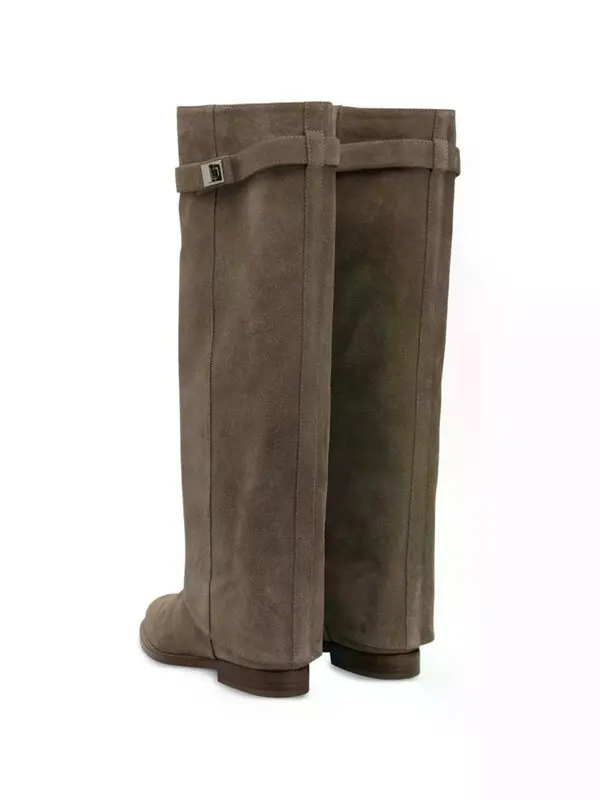 VIA ROMA 15 Suede Boots - Brown
