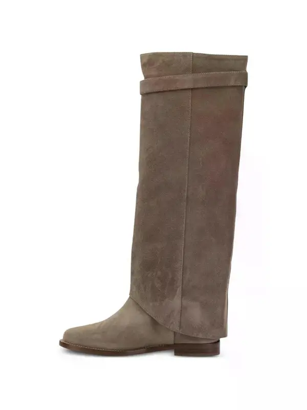 VIA ROMA 15 Suede Boots - Brown