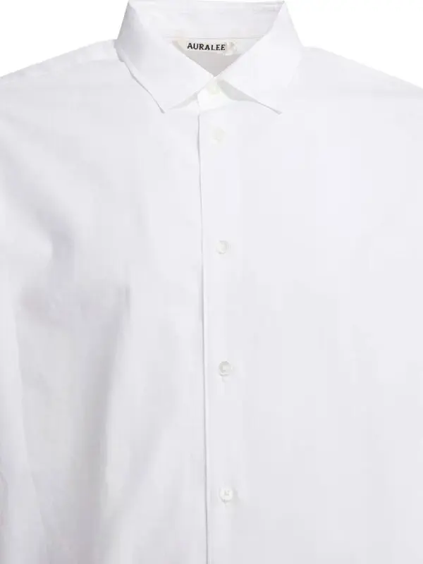 Auralee Long-sleeve Shirt - White