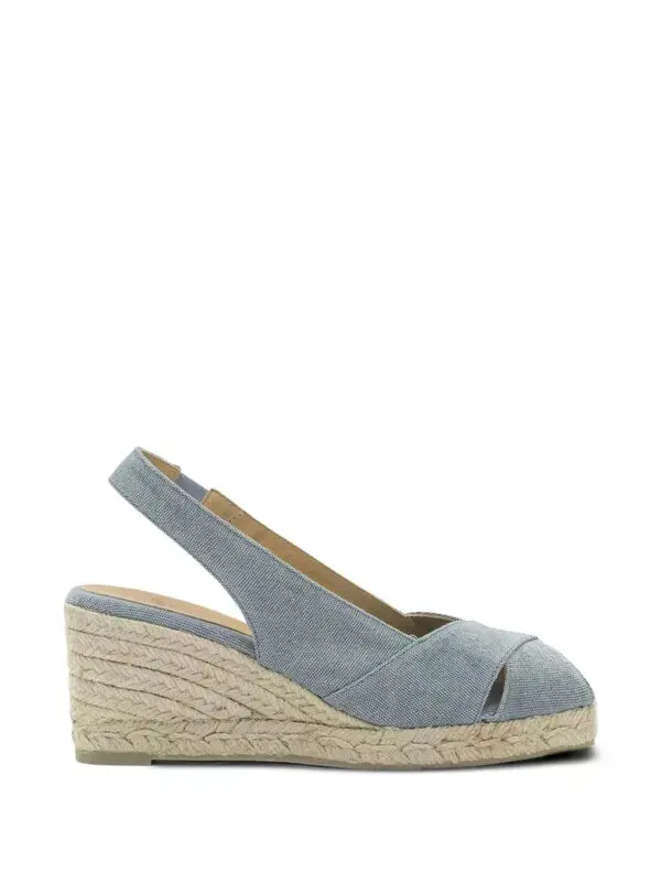 CastaÑer Diana Wedged Espadrilles - Blue