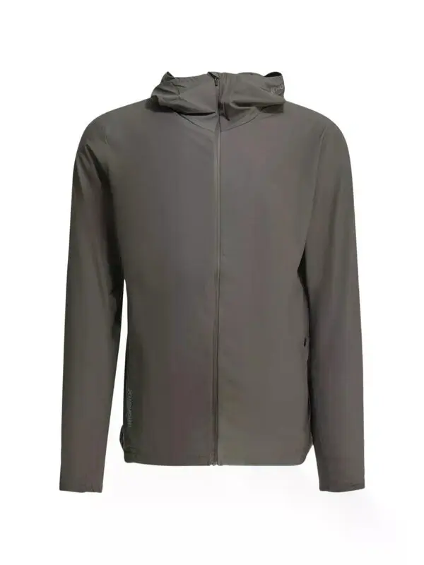 HOUDINI SPORTSWEAR Pace Trail Hooded Zip-up Jacket - Grey
