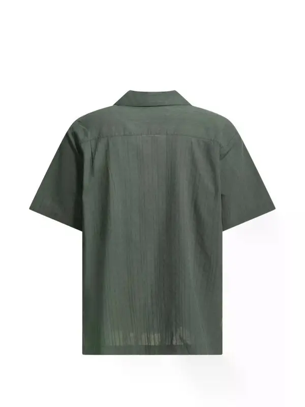Carhartt Work In Progress Embroidered-logo Short-sleeve Shirt - Green