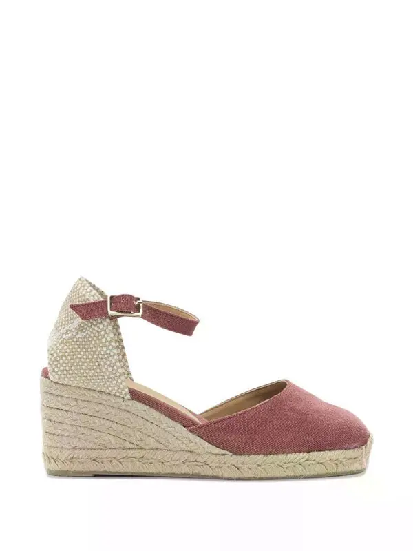 CastaÑer Carol Wedge Espadrilles - Pink