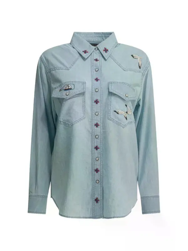 Filson Embroidered Denim Shirt