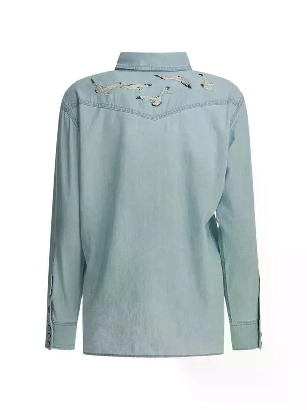 Filson Embroidered Denim Shirt