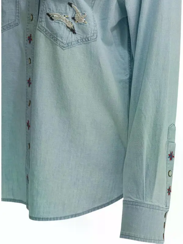 Filson Embroidered Denim Shirt