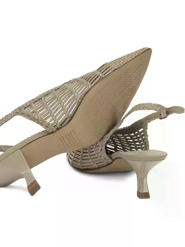 TONI PONS Woven Slingback Pumps