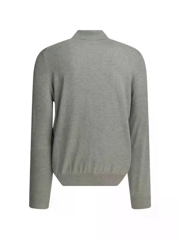 Brunello Cucinelli Cotton Polo Shirt - Grey