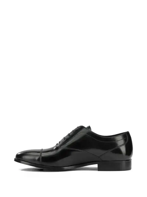 FABI Cap-toe Oxford Shoes - Black