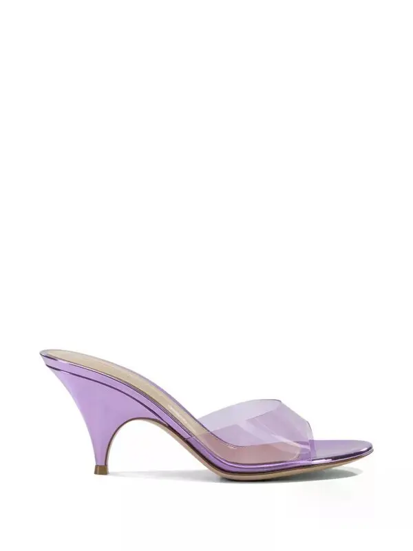 GIANVITO ROSSI Sofia Mules - Purple