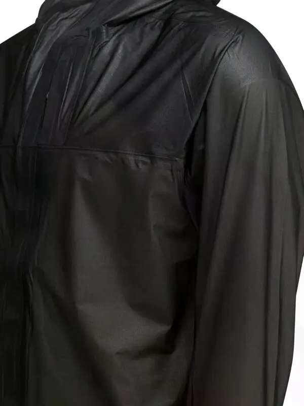 HOUDINI SPORTSWEAR Hooded Zip-up Jacket - Black