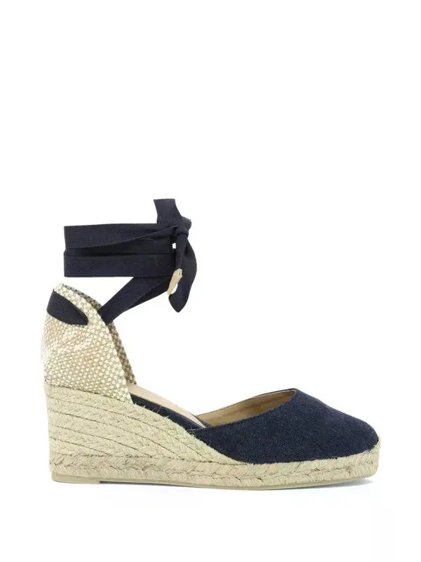 CastaÑer 70mm Carina Wedge Espadrilles - Blue