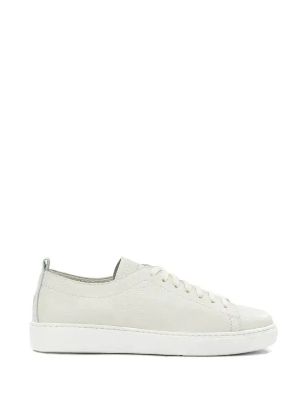 HENDERSON BARACCO Lidia Pebbled-leather Sneakers - Neutrals