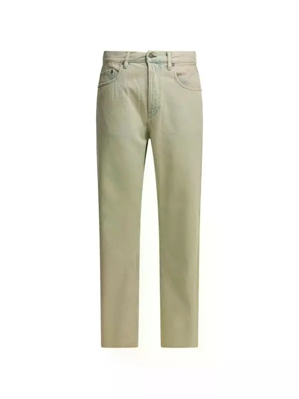 GOLDEN GOOSE Star-patch Faded Jeans - Neutrals